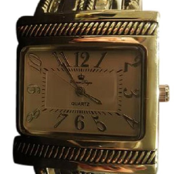 Premier Designs | Accessories | Cairo Premier Designs Gold Cuff Watch ...